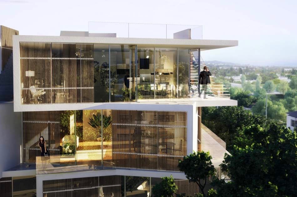 Doheny Drive Condominium Project Takes Shape In West Hollywood ...